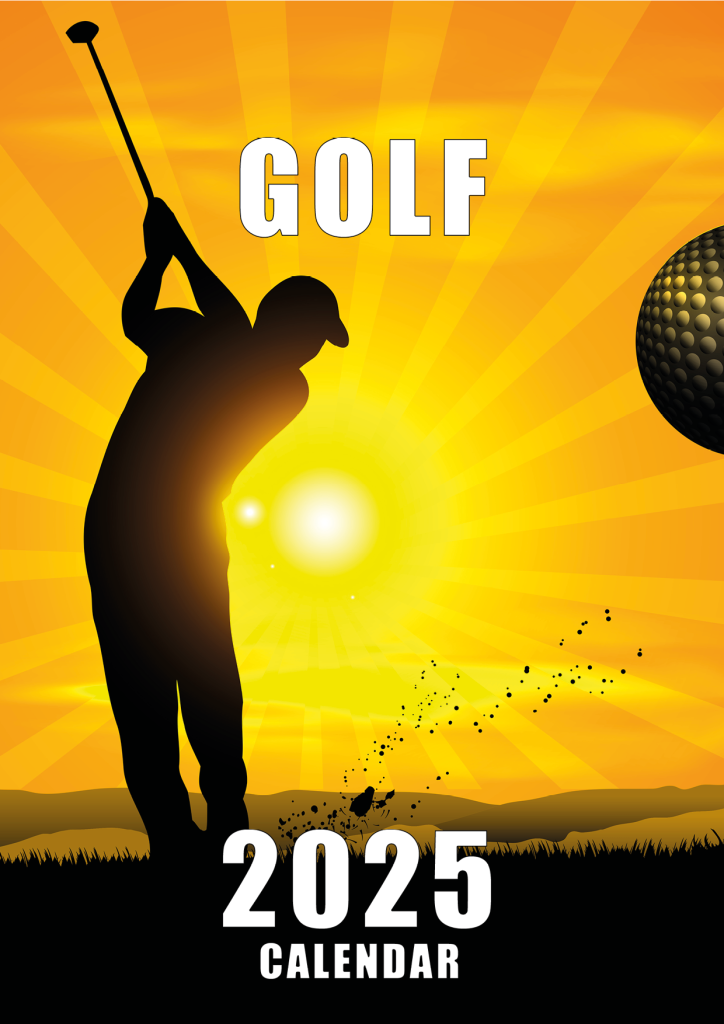 2025 Golf Calendar – personaprint.co.uk